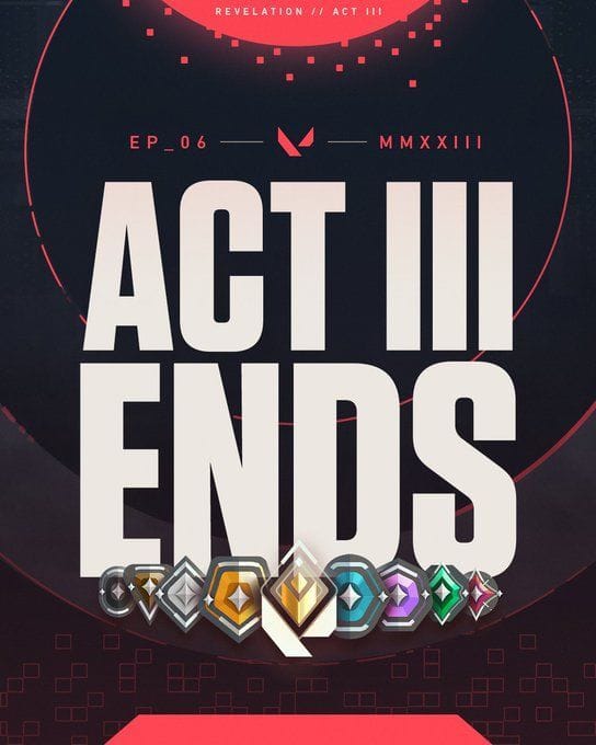 When does Valorant Episode 6 Act 3 Battlepass end?