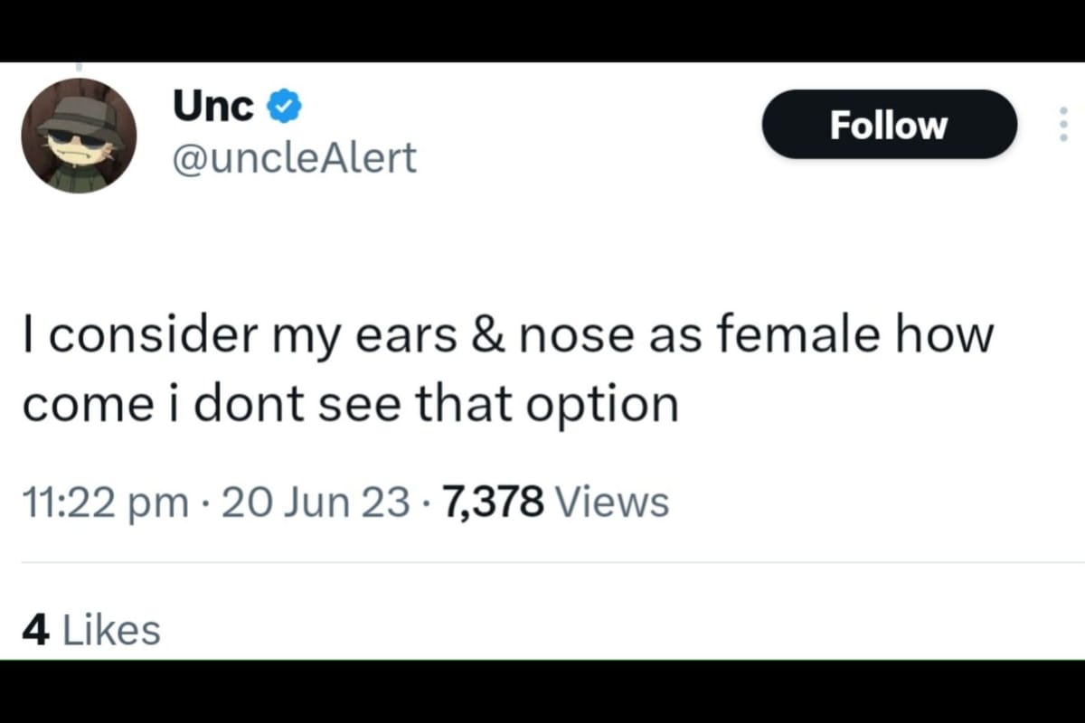 gender diversity: "I consider my ears & nose as female": Terror Alarm's ...