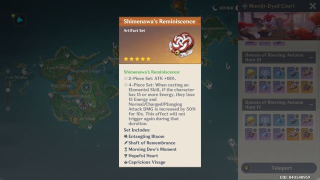 Genshin Impact Wanderer materials guide: Best build, artifact, and DPS ...