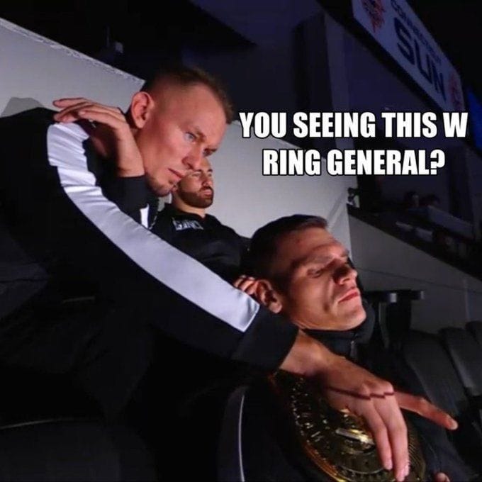 "Bro he’s just so dominant"- Wrestling fans react to Gunther closing in ...