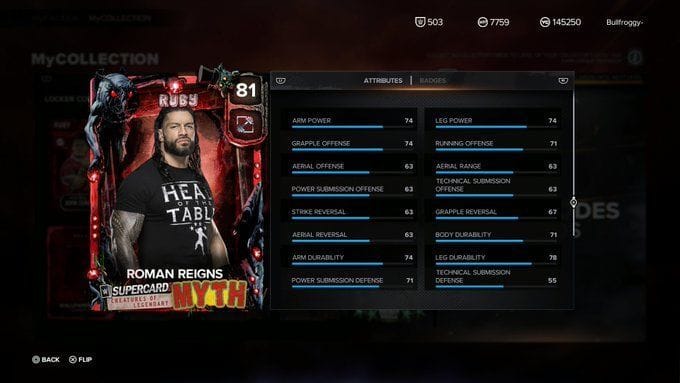 WWE 2K23 x WWE Supercard MyFaction locker code: Free Ruby Roman Reigns ...