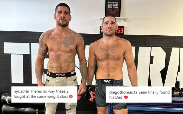 "Sean finally found his Dad" - Fans in awe of massive size difference ...
