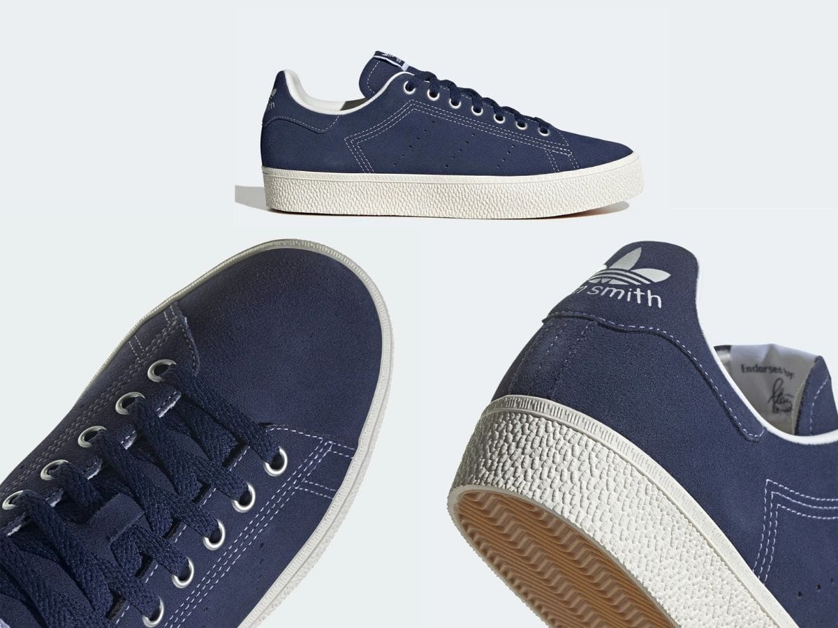 dark blue: What time will Adidas Stan Smith CS "Dark Blue" shoes drop ...