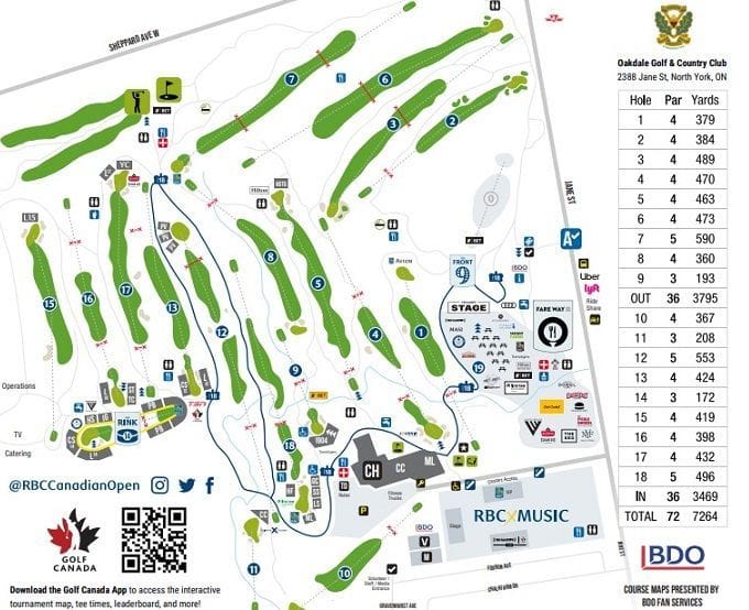 Where is the RBC Canadian Open 2023? Location, Field List and More