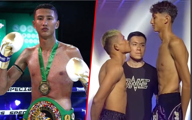 Superlek: WATCH: Nabil Anane towers over Superlek at ONE Friday Fights ...