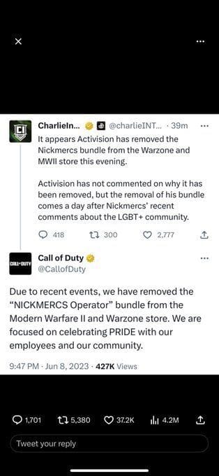 Call of Duty boycott: Nickmercs' fans boycott game after streamer's ...