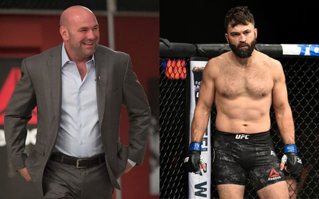 Fans react as Dana White shows off regal limited edition gun gifted by ...