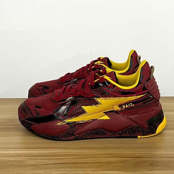 RS-X The Flash: BAIT x PUMA RS-X “The Flash” shoes: Release date, price ...