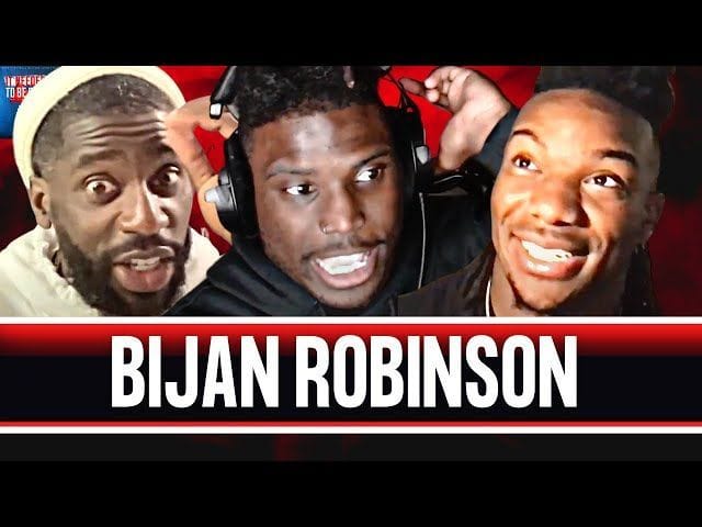 Bijan Robinson opens up on pressure of wearing Michael Vick's number 7 ...