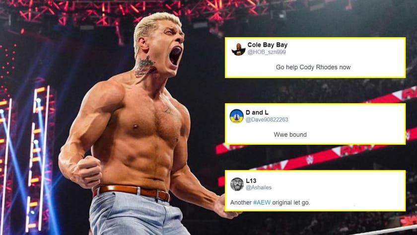 "Go help Cody Rhodes now", "WWE bound" - Twitter reacts after 27-year ...