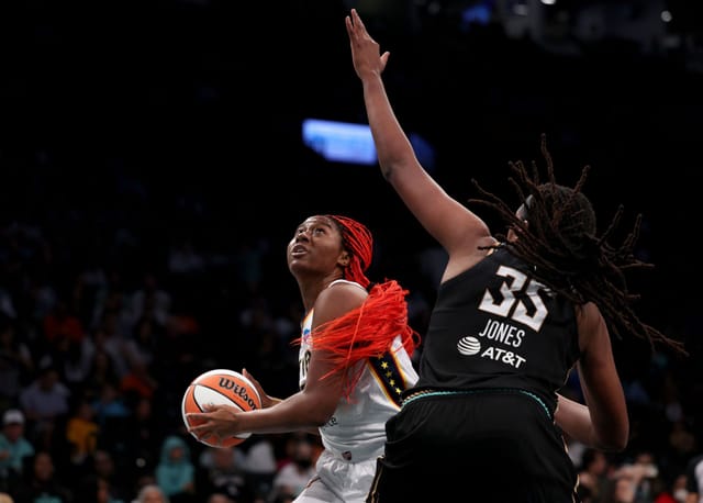 Aliyah Boston is the 5th player in WNBA history to record at least 150 ...