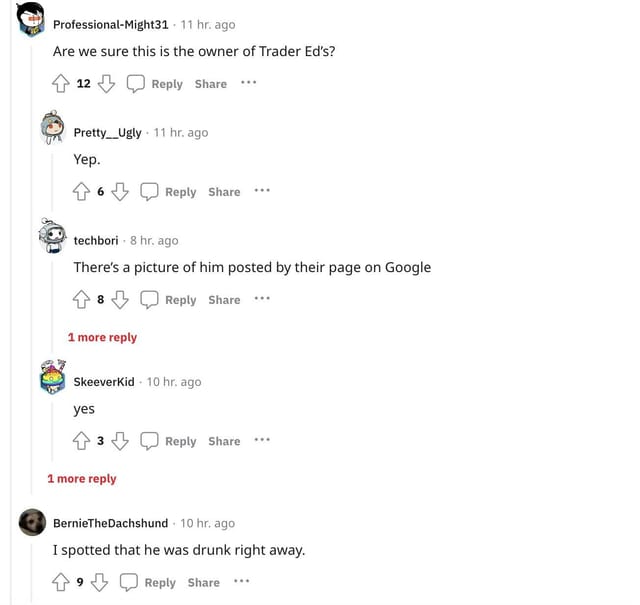 "Dude is an absolute prick": Cape Cod Trader Ed's John Shea racist ...