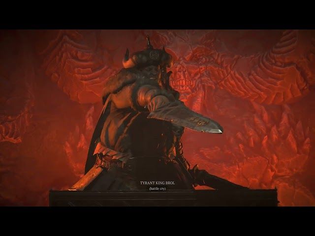 Tyrant King Brol How To Easily Beat Tyrant King Brol In Diablo 4
