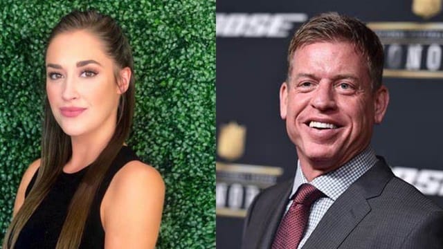 Viral pictures of Troy Aikman and Haley Clark get seal of approval from ...
