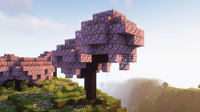 Minecraft cherry tree guide: Where to find, uses, and more