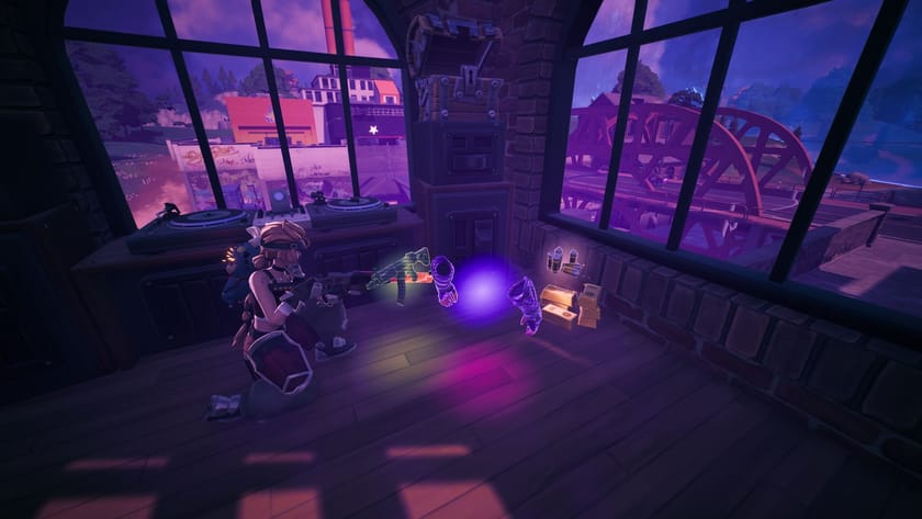 Fortnite: How to use the Cloak Gauntlets while claiming a Capture Point