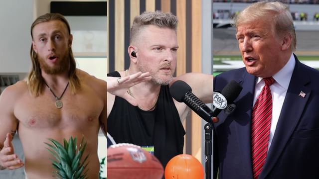 Pat McAfee comparing George Kittle’s d**k to Donald Trump’s hair is the ...