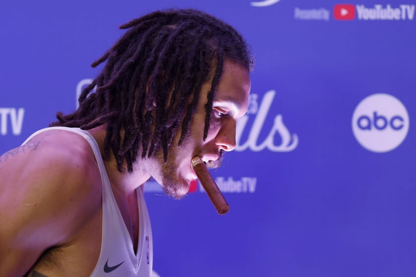 Watch: Aaron Gordon does the J.R. Smith celebration on streets of ...