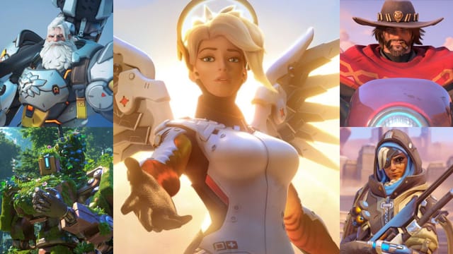 Top 5 Overwatch 2 team compositions for Mercy