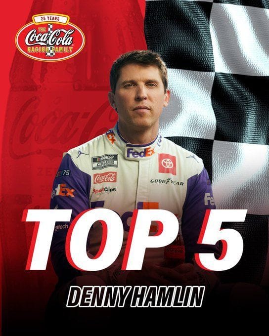 “We saw some great three-wide racing”: Denny Hamlin reacts to NASCAR’s ...