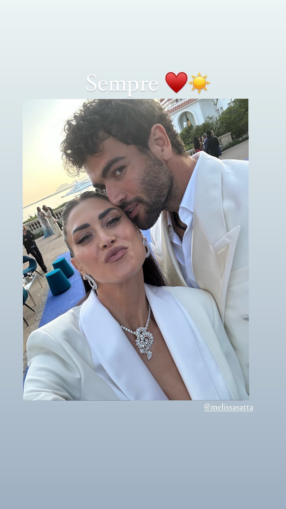 "Forever love" - Matteo Berrettini gushes over girlfriend Melissa Satta ...