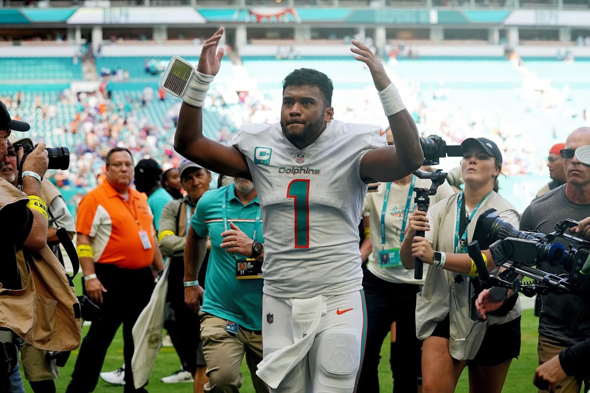 Mike Greenberg picks Tua Tagovailoa’s Dolphins ahead of Patrick Mahomes and Aaron Rodgers to ...