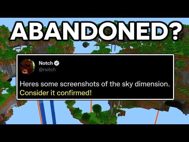 Sky Dimension in Minecraft