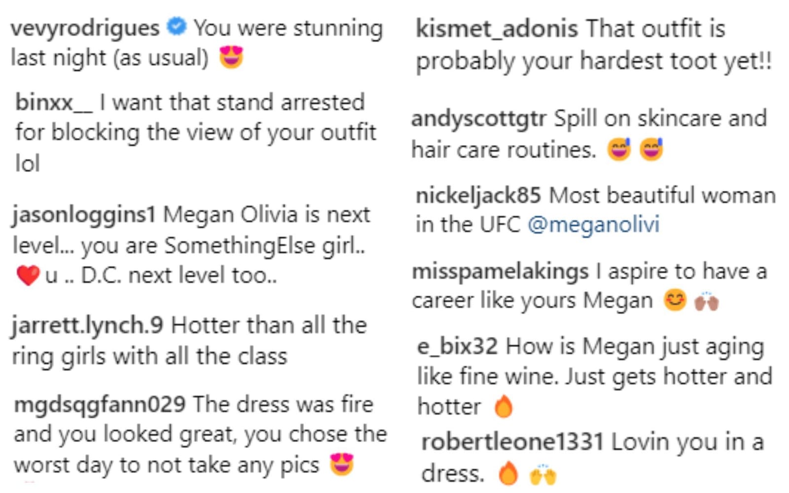 "Hotter than all the ring girls" - Megan Olivi steals the spotlight ...