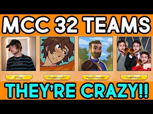 Minecraft Championship (MCC) 32: First half of competing teams announced