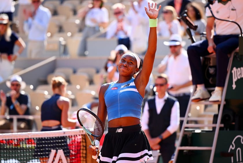 Coco Gauff on eating chocolate cake for breakfast: "We're in Paris; who ...