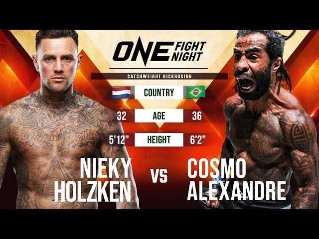 Look back at Nieky Holzken’s silencing KO of Cosmo Alexandre