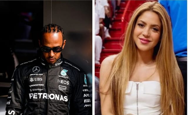 Mercedes star Lewis Hamilton and Colombian singer Shakira planning a ...
