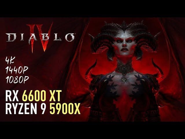 Best Diablo 4 graphics settings for AMD RX 6600 and RX 6600 XT