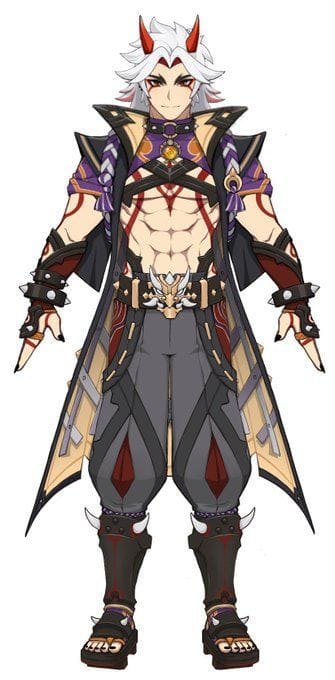 Genshin Impact leaks show buff male characters and concept art
