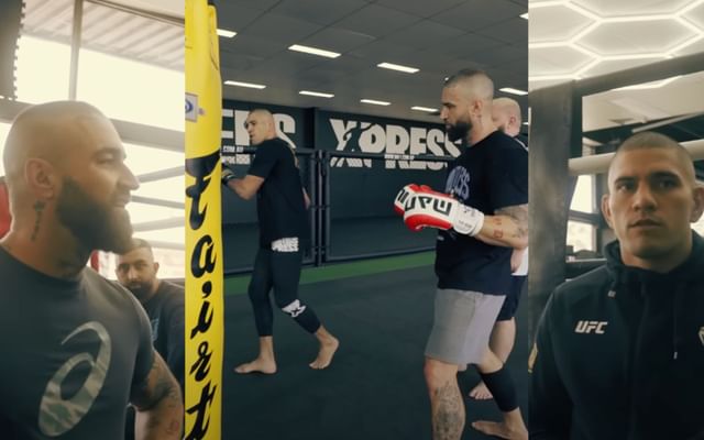 Israel Adesanya: Former champ Alex Pereira's training footage with ...
