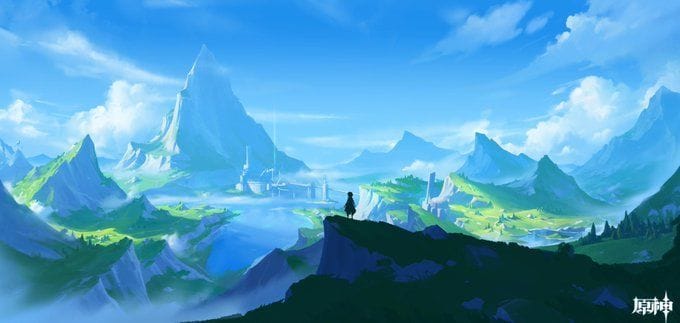 Genshin Impact Fontaine concept art and landscape leaks show new locations