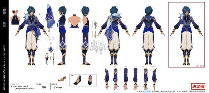 Genshin Impact 3.8 Kaeya & Klee skin leaks: New outfit design and ...