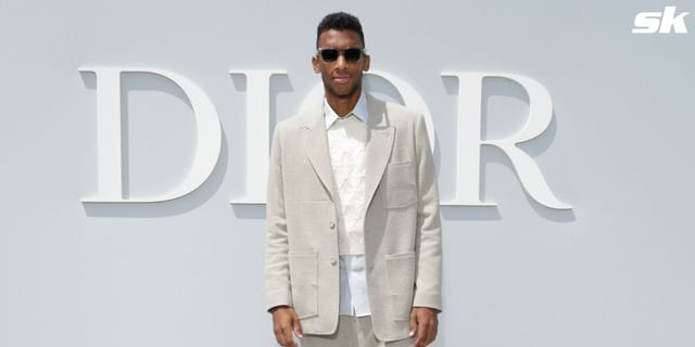 Felix Auger-Aliassime shines at the Dior men’s summer 2024 show in Paris