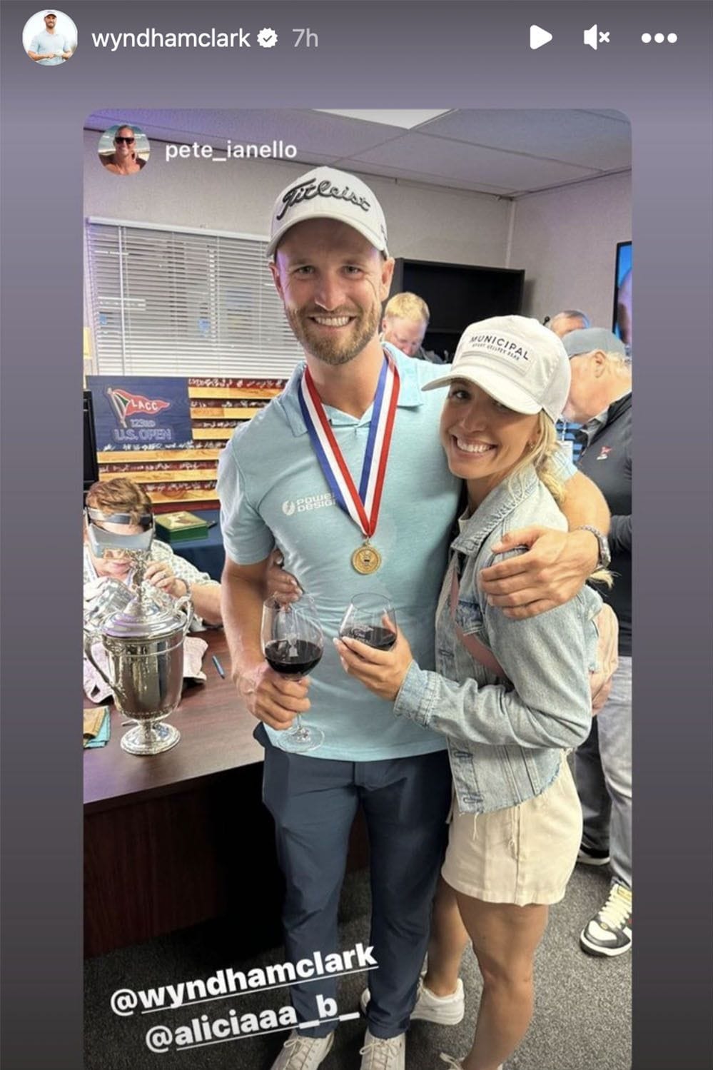 Why is Wyndham Clark’s Girlfriend trending on social media?