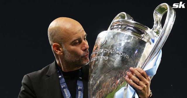 Pep Guardiola makes history after winning treble with Manchester City