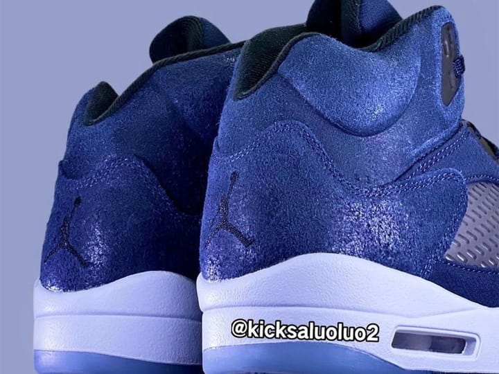 Midnight Navy: Air Jordan 5 "Midnight Navy" shoes: Where to get ...