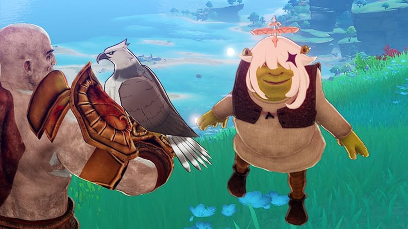 Genshin Impact mod turns Paimon into Shrek