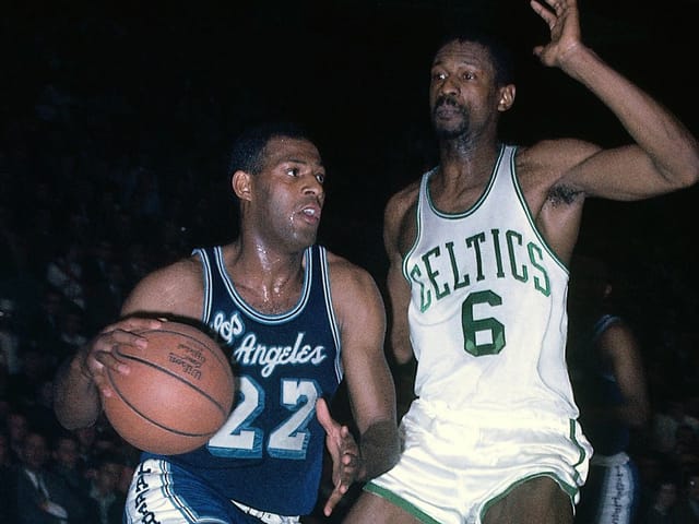 NBA Finals- When Elgin Baylor poured in a Finals record 61 points ...