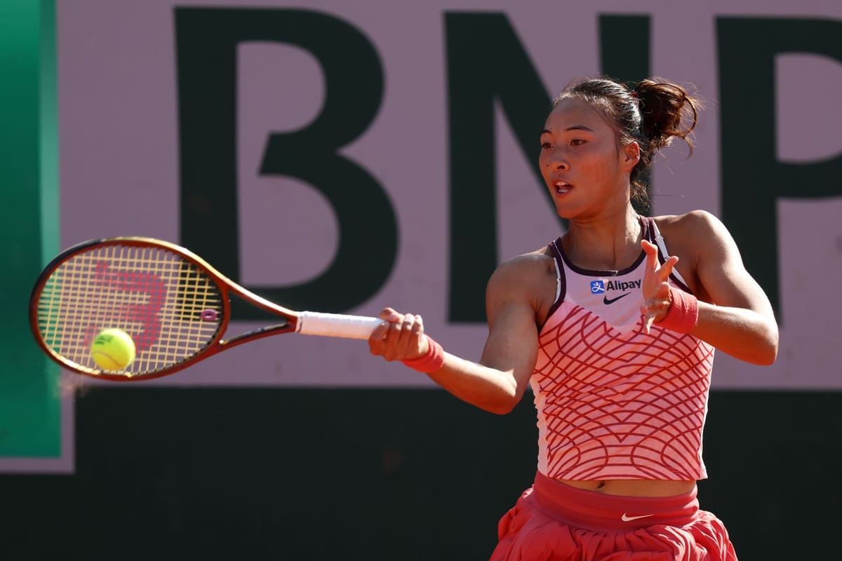 Qinwen Zheng steals the show in her latest photoshoot for Marie Claire ...