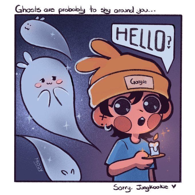 "Ghost hunting star": BTS’ Jungkook’s fans make memes after the singer ...