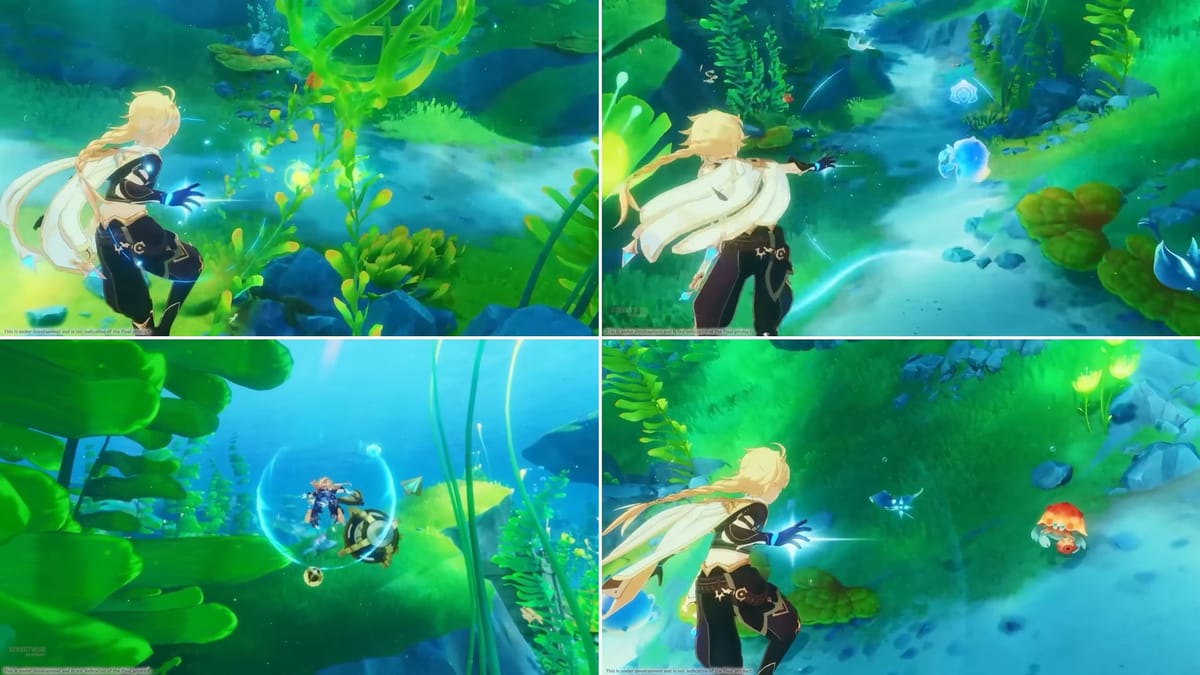 Genshin Impact reveals Hydro Traveler in new Fontaine Teaser