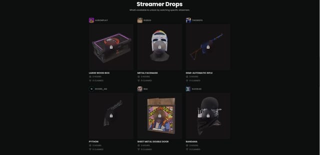 All Bellum Twitch Drop rewards in Rust and how to get them