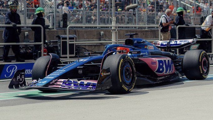 "It just doesn't look right": Alpine's dangling rear wing in Canada did ...