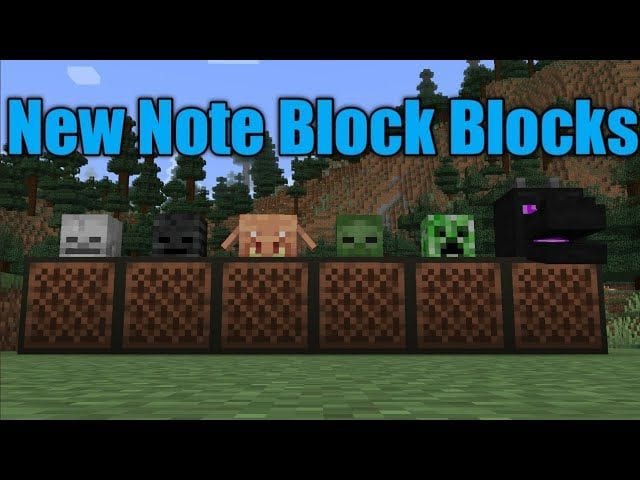 How to use mob heads with note blocks in Minecraft 1.20 update