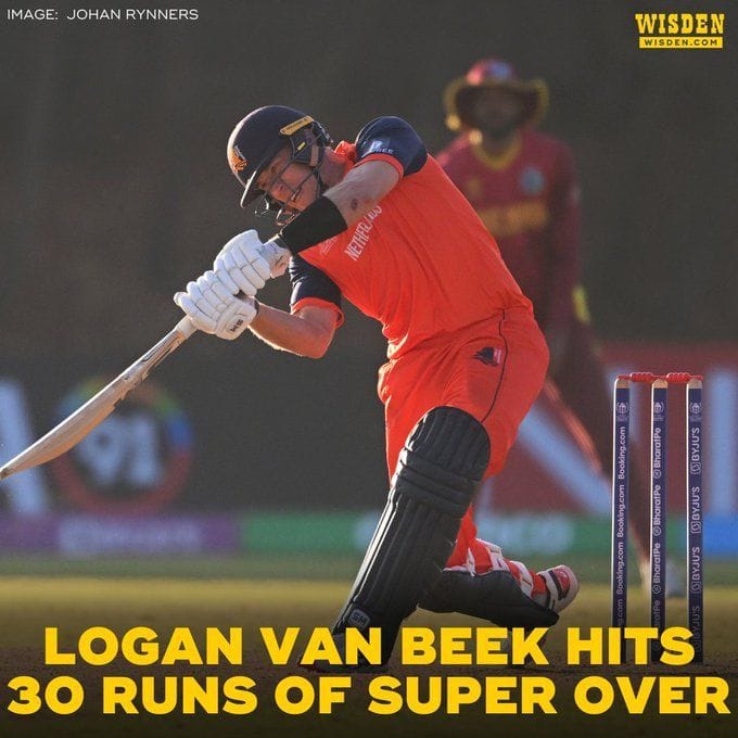 Who is Logan van Beek? 5 things to know about Netherlands all-rounder ...